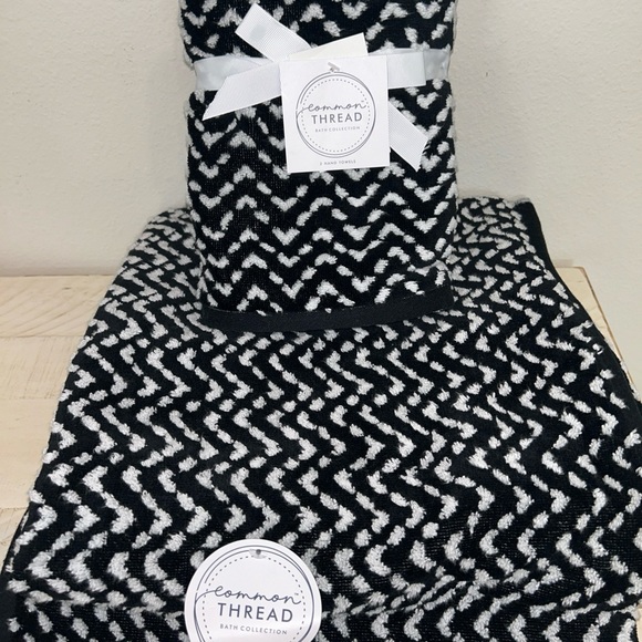 Common threads | Bath | 4pc Common Thread Zero Twist Bath Hand Towel ...